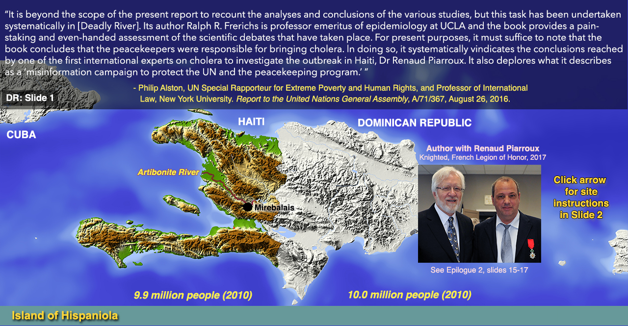 Deadly River by Ralph R. Frerichs